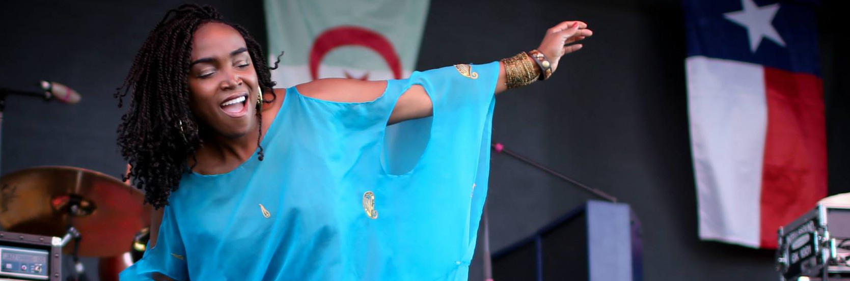 Singer Emeline Michel Spotted at La Fete de Marquette, Madison, WI - L ...