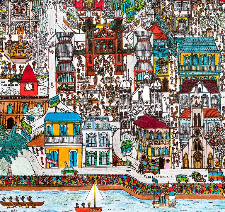 14 Year Old Artist Bring Haiti Landmarks to Life in "Dreams of Haiti ...