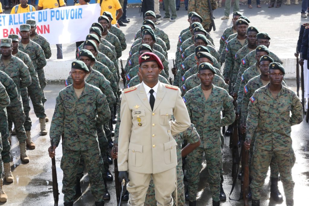 Photos: Haiti Introduce New Haitian National Army - L'union Suite