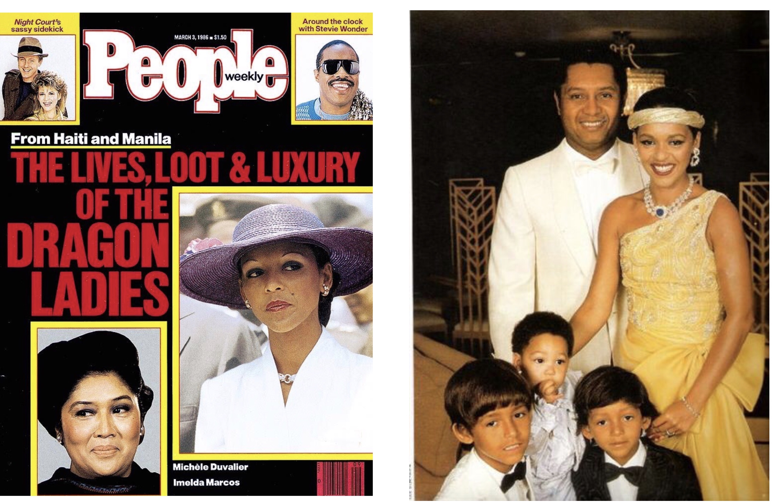 TBT# People Weekly : Dragon Ladies..Michèle Duvalier , Imelda Marcos ...