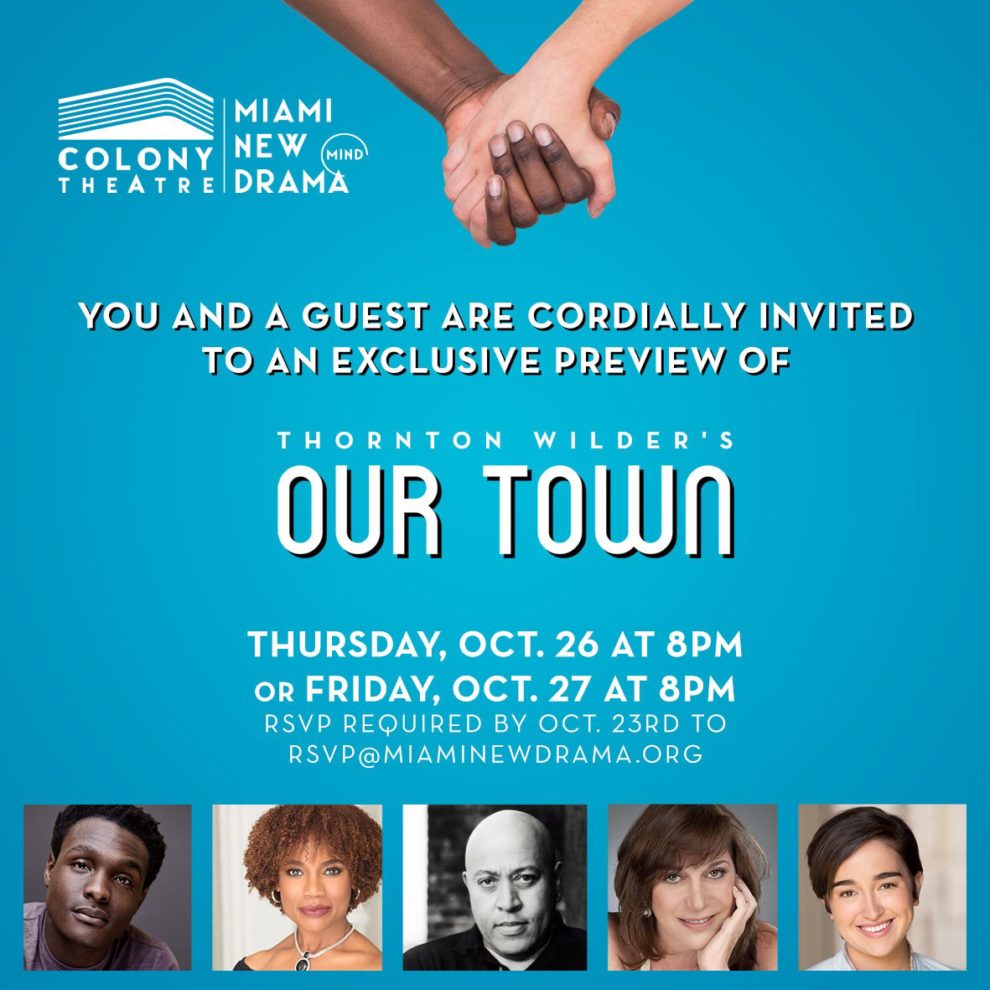 "Our Town" A Multicultural Production Reflecting Miami's Diverse Culture