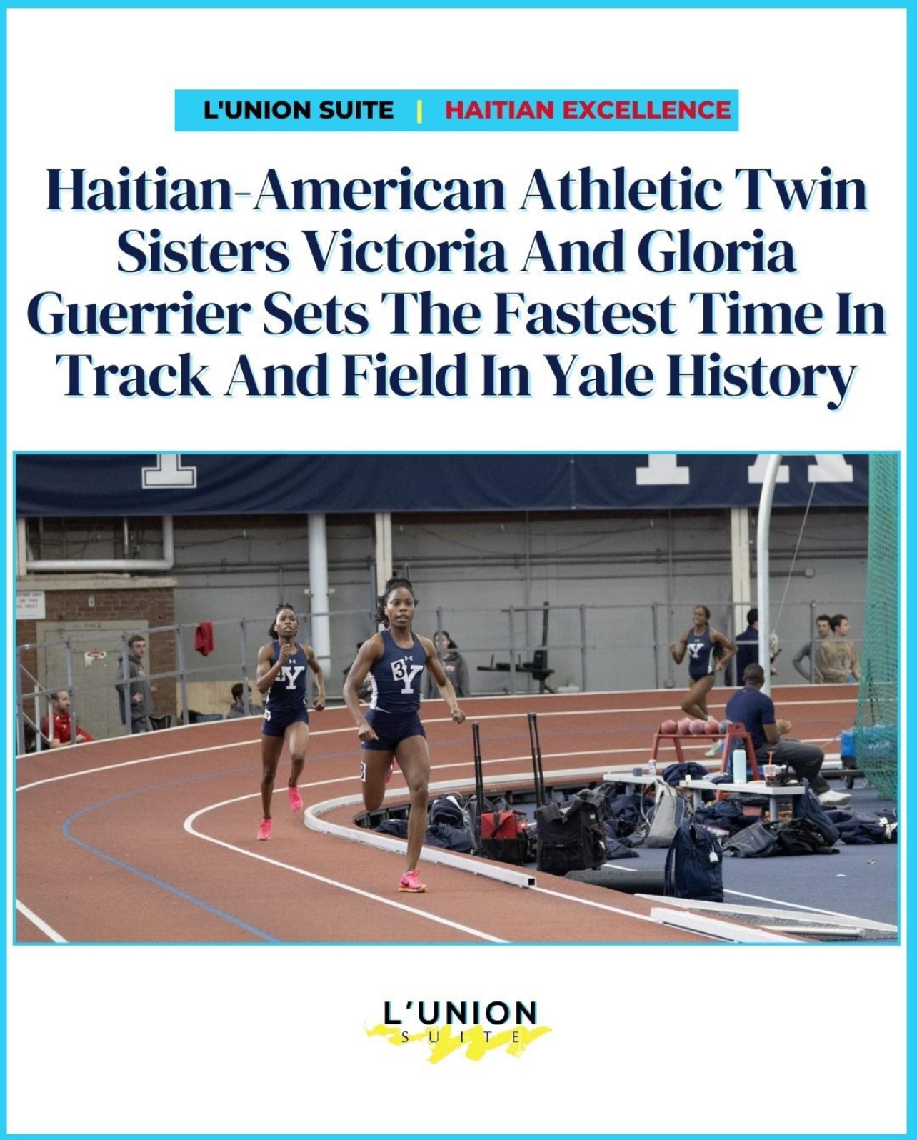 Haitian-American Athletic Twin Sisters Sets The Fastest Time In Track ...