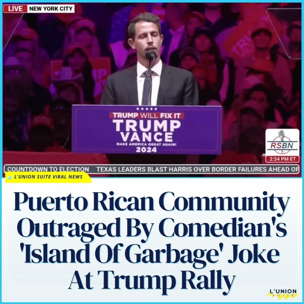 Outrage Erupts After Comedian Calls Puerto Rico 'Island of Garbage' at ...