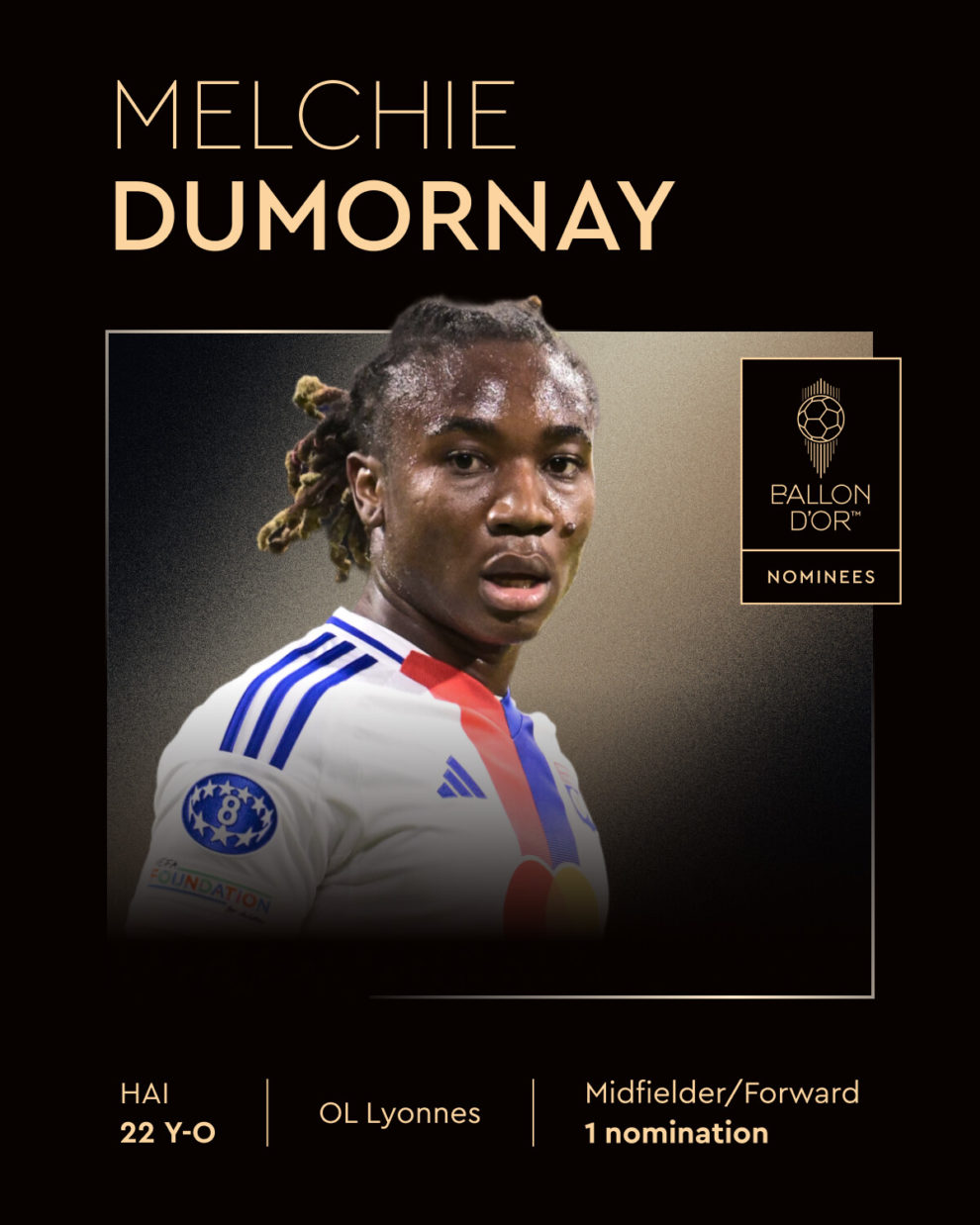 Melchie Dumornay Makes History as First Haitian Woman Nominated for the ...