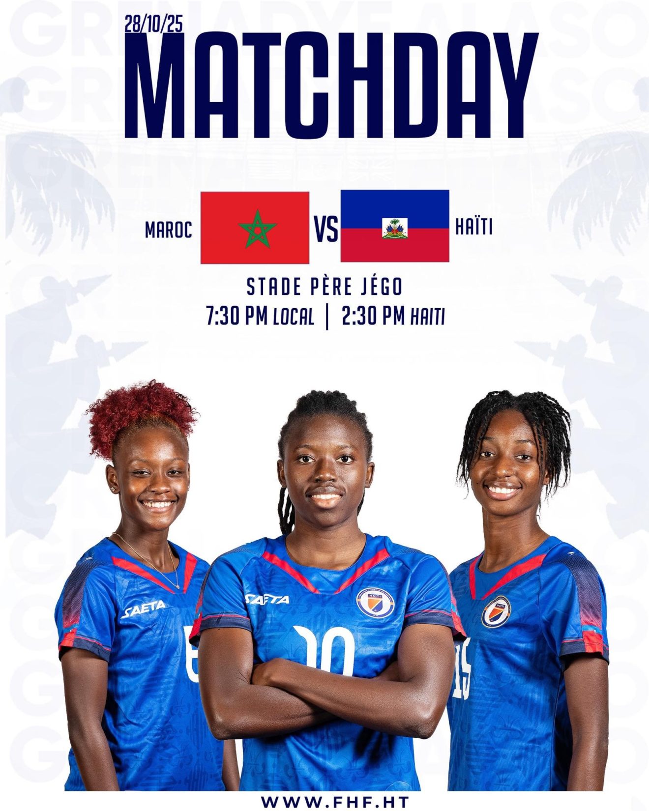 Haiti Women’s National Team Faces Morocco in Final Match of 2025 ...